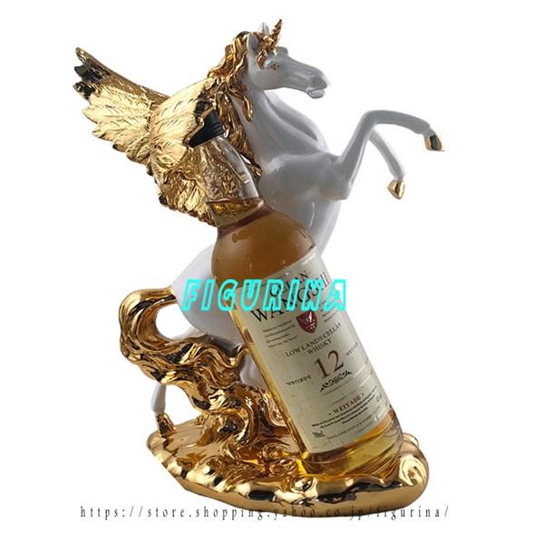 【発売日：2024年05月29日】美しい意味、馬は活力と自己改善を象徴しています。それは刺激的なマスコットとアートワークですサイズ：29*18*35cm素材:樹脂このワインボトルオーガナイザーは実用的なアイテムであるだけでなく、あらゆるご家...