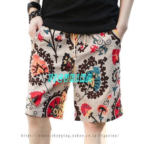 【発売日：2024年05月29日】【便利さ】両サイドはポケットが付き、出かける時など貴重品を入れておくのに便利だ。薄手で折りやすくて収納に便利で、アウトドア、旅行に活躍！上質の生地を使用した短パン、耐久性がよくて長時間で使え、簡単に変形しな...