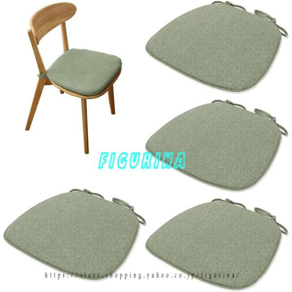 【発売日：2024年05月30日】完璧なデザイン：サイズは41x43x3cmで、様々な椅子に適しています。キッチン、ダイニング、オフィス、ベンチなど、幅広い場面で使用することができます。高品質な生地：日本製のリネン生地を使用しており、厚みが...