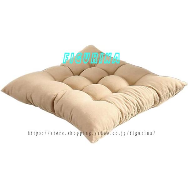 【発売日：2024年05月30日】サイズ：41 * 41cmで、ケーブルタイ付きで椅子にしっかり固定、滑りにくいキッチン、リビングルーム、テラス、オフィスなど多目的に使用可能なクッション高品質のパールコットン製で、柔らかく快適です。サイズ：...