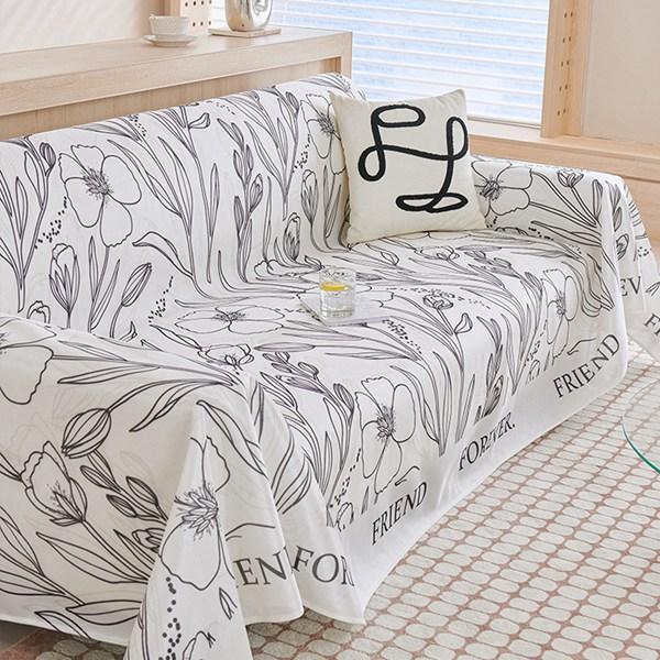 【発売日：2023年07月10日】【ソファー保護】ソファー全体を覆えるカバーを掛けるだけで、お使いのソファーが大変身です。また、防塵やキズ防止などの機能があり、ソファーをしかっりと保護できます。【素材】ポリエステル生地には、水に縮まない、耐...