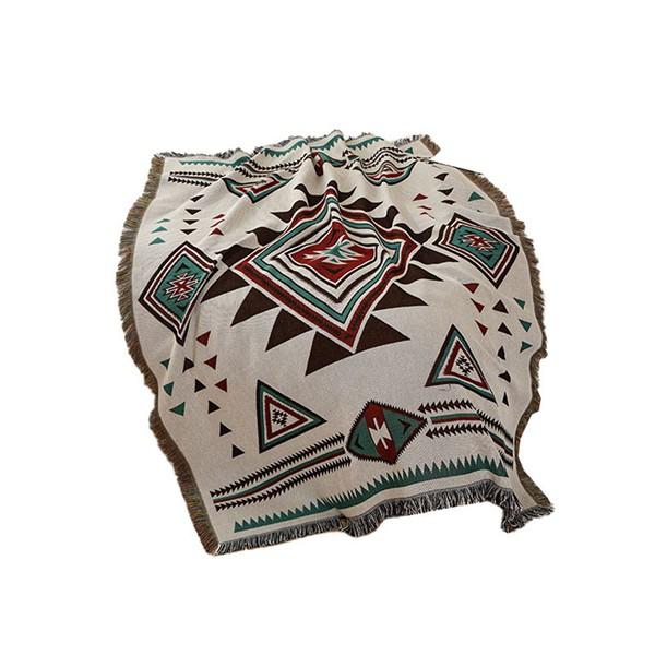 【発売日：2023年07月17日】【オシャレなデザイン】オシャレなの北欧柄、フリンジ付け、肌触りも良く、人にで快適な感じを与えて、ほどんとの内装風格に適用します。気分も室内の雰囲気も明るくしてくれる感じがとても気に入っています。ソファーやテ...