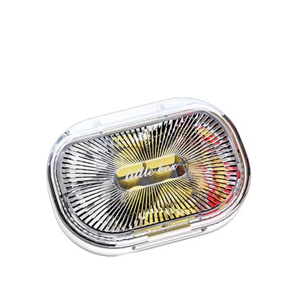 【発売日：2023年07月17日】【コンパクト】仕切り板の取り外しが可能です、さまざまなサイズのアクセサリーや薬物に適応します。日数や種類に応じてお薬を細かく仕分けできるので、常備薬を手軽に収納できます！いつもの薬やサプリの小分けにとっても...