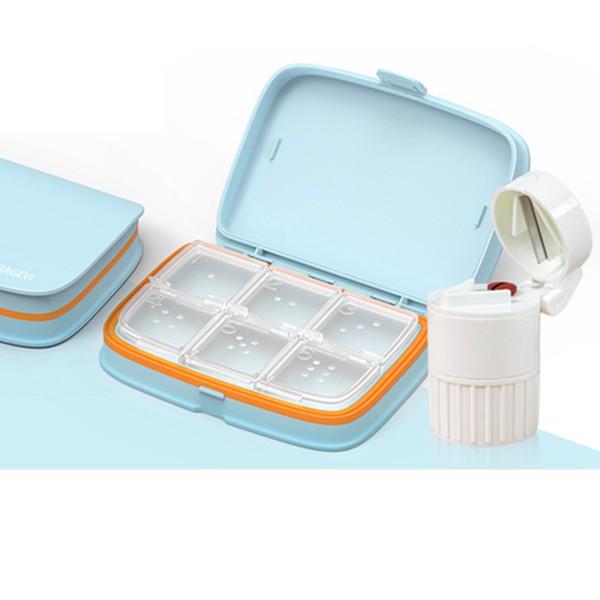 【発売日：2023年07月17日】【注意】初めて使用する前に洗浄してください。薬箱は使用後すぐに清潔にし、薬品の衛生を保ち、1週間に1回洗浄することを推奨します。サイズ：６マス：11ｘ8ｘ2.5ｃｍ　８マス：14.5ｘ10ｘ4.5ｃｍ【コン...