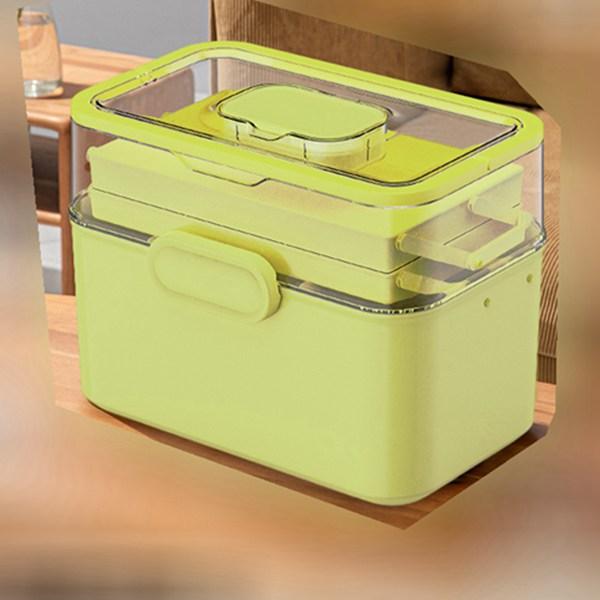 【発売日：2023年07月24日】??緊急ボックスの必要性：家族、病院、診療所、アウトドア、事務所など用に、常備薬をまとめてコンパクトに収納出来る救急箱です。いざという時にもさっと持ち運べるので、万が一急な災害が起きた時でも、慌てることなく...