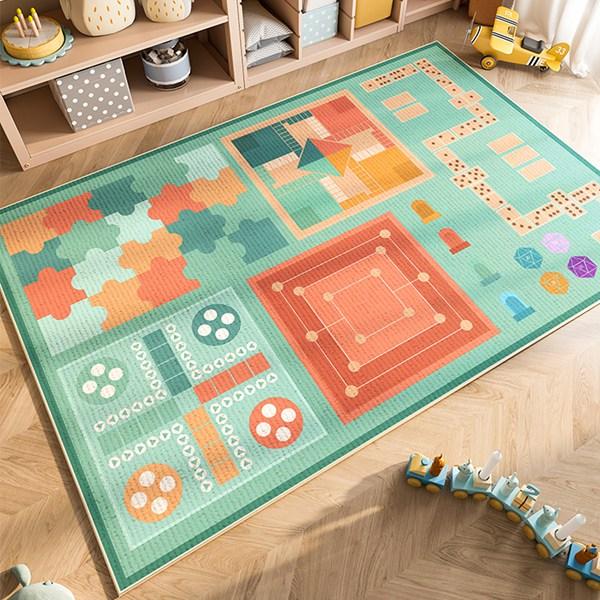 【発売日：2023年08月07日】※開封時の匂いが気になる場合は風通しのいい場所で陰干ししてください。【滑り止め、安定性＆機能性が高く】カーペットの反面には滑り止め加工され、室内の転倒が防止でき、フローリングに敷いても踏み上げして心地良い感...