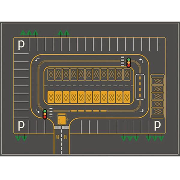 【発売日：2023年08月07日】【滑り止め加工】マットの正面と背面もエンボス加工されて滑り止め効果が優れて、滑りやつまずきを防げます。PVCマット背面の滑り止めのデザインは、他のマットのように動き回るのを防ぎます。暖かいヒント：湿った地面...