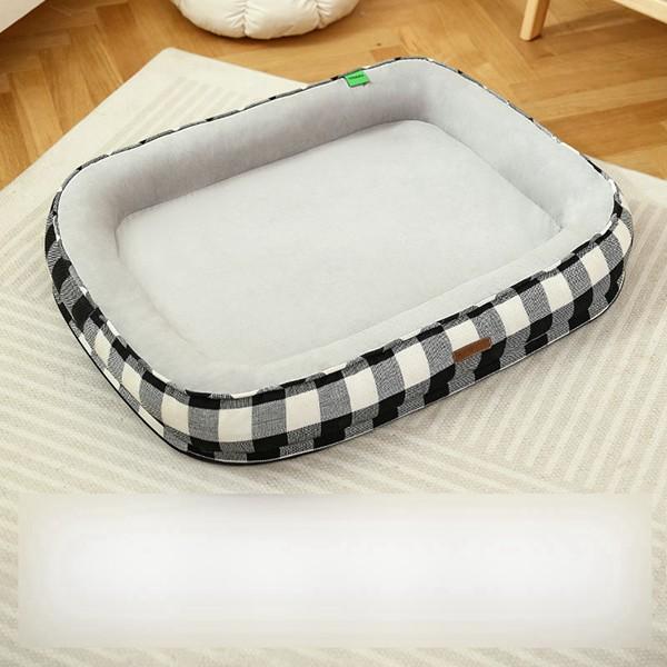 【発売日：2023年08月14日】【多目的】ペットを暖かく保ち、習慣を守るように設計されたインドアキャットベッドは、ガレージ、ポーチ、納屋で寝るのが好きな猫や犬に適しており、複数の場所で広く使用されています。【ふわふわの素材】弾性が優れたP...