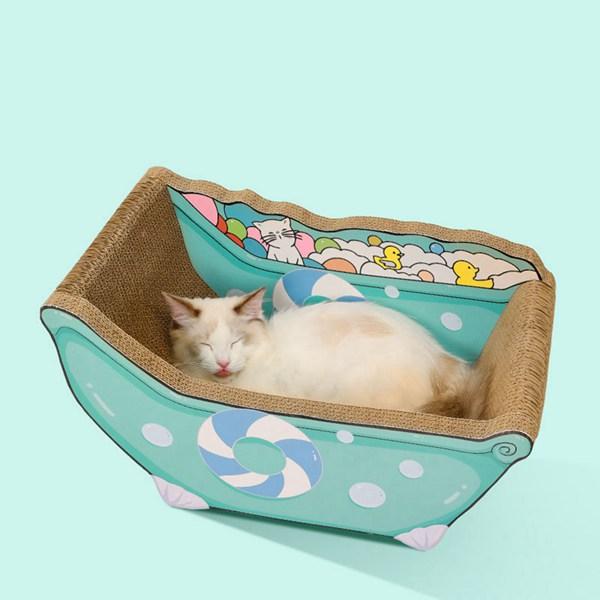 【発売日：2023年08月28日】【大事な家具を守る】ネコは爪とぎの習性があり、自分で爪を磨ける物を探します。気をつけないと壁や家具に傷だらけになります。なので、爪をとぎそうなところに、爪とぎを置いていかがでしょうか。それにより猫爪とぎの習...