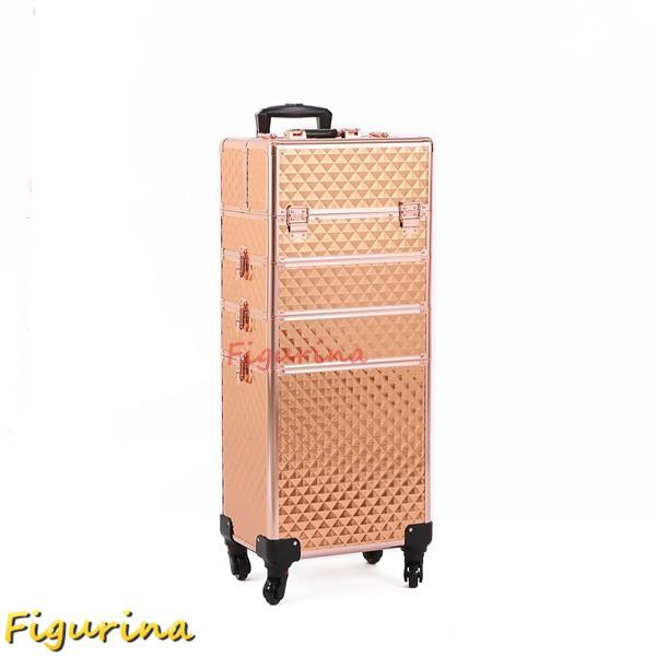 【発売日：2025年01月17日】【携帯便利】化粧品収納ボックスは耐久性のある材料で作られており、耐久性があり、日常使いに耐えられます。軽量でコンパクトな構造で、輸送に便利で、旅行の理想的な選択肢です。頑丈なハンドルで快適に持ち運ぶことがで...