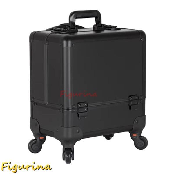 【発売日：2025年01月17日】【左右トレイでメイクしやすい】上部のメイクボックスには左右に広がるトレイが付き、ネイルグッズや化粧品が一目瞭然で、メイクがしやすい。仕切り付きのトレー、メイクポーチ付き、忙しい時もメイクグッズがサッと取り出...