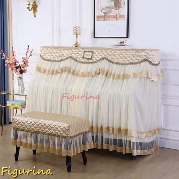 【発売日：2025年01月17日】【刺繍デザイン】上品な刺繍を贅沢にあしらい、独特の外観、厚地でしわになりにくてよい懸垂感を持つ。大切なピアノの保護をしつつ、お部屋のアクセントにもなる素敵なアイテムです。【サイズ】ピアノカバー：間口148-...