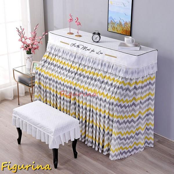 【発売日：2025年01月17日】【通気性良い素材】ピアノは湿気を嫌うため、できるだけ通気性を確保したいところ。レース素材、ポリエステル 生地には、水に縮まない、丈夫で耐久性にも優れてい、洗濯も可能ですので、お手入れは非常に便利です。【オス...