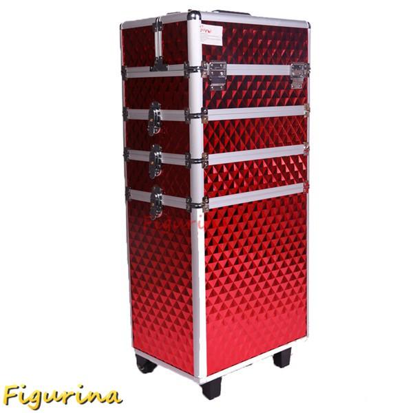 【発売日：2025年01月17日】【素材】化粧品ケースは厚くて広がった素材で作られており、防水ケース、強くて耐衝撃性、高強度、耐衝撃性、明るい質感、厚みがあります。【美容師/化粧箱】様々な形のコスメグッズを収納できる多彩な収納部をご用意して...