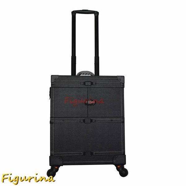 【発売日：2025年01月17日】【大容量】超大型でかなりの大内容量、プロ仕様のメイクキャリーケースです。化粧台車はお気に入りの化粧品を便利に収納できます、よく作られて、2つの引き出しは整髪料、化粧品、マニキュア道具を収納するために使用する...