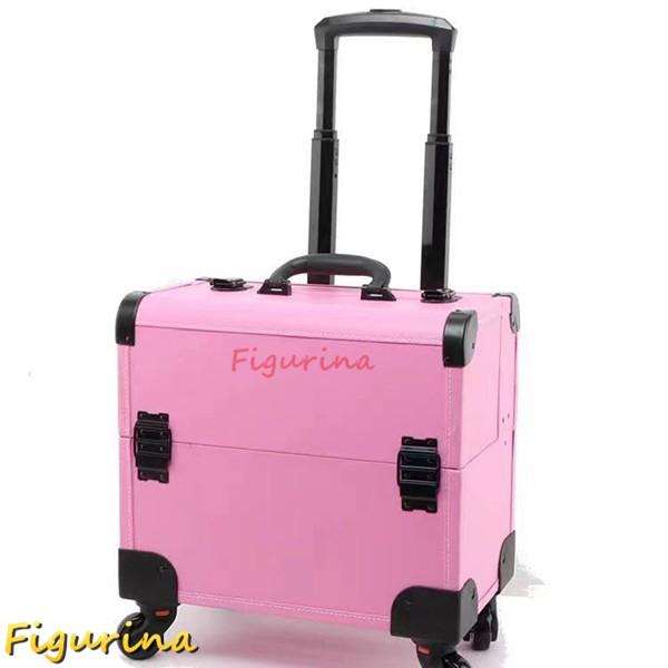 【発売日：2025年01月17日】【取外し可；ミュートホイール】滑らかで取り外し可能なユニバーサルホイール、2列のサイレントユニバーサルホイール、柔軟なステアリング、耐摩耗性、耐圧力などの利点【左右トレイでメイクしやすい】上部のメイクボック...