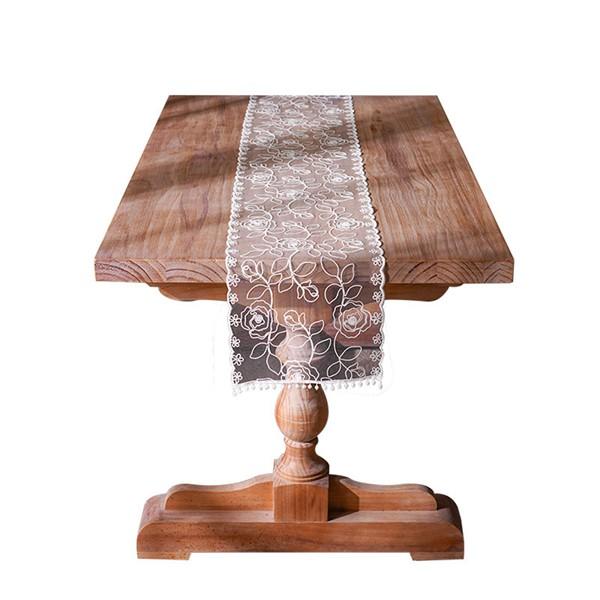 【発売日：2024年02月22日】★【インテリア】敷くだけでほのかな高級感を出し、存在感がありつつも、部屋のインテリアに見事に調和できます。結婚、パーティーなどにもお似合います。★素材：レース　サイズ展開（約）：幅30CM  丈120/15...