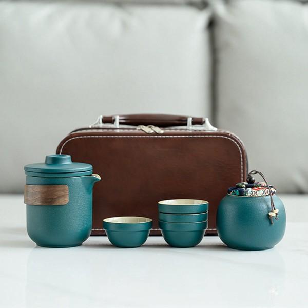 【発売日：2024年02月27日】?ポータブルスーツ：いつでもどこでもお茶を作る楽しさをお楽しみください。日本茶も中国茶も大丈夫！?収納バッグ：24.5*20cm 急須：約10*11cm/260ml 湯呑み：6*3cm/45ml 茶缶：8....