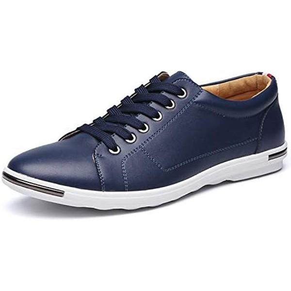 【発売日：2024年05月13日】内部に通気性素材を採用し、快適な履き心地を実現プレミアムなPUレザーを使用した、高級感溢れるデザイン軽量でオールシーズン使えるスニーカーで、男女兼用のデザインがおしゃれな一足イタリア縫製技法を採用した、優れ...