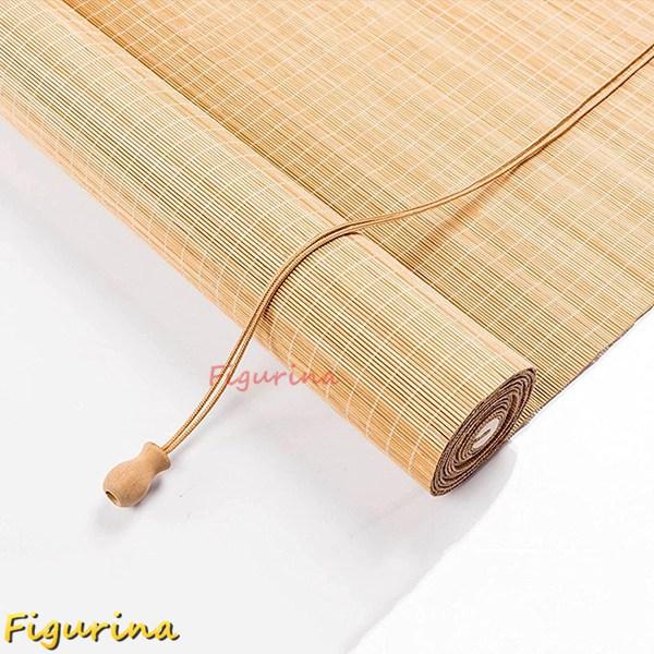 【発売日：2024年06月13日】天然素材：100％天然の竹で作られたカーテンは、半透明と不透明の両方のプライバシー保護と日焼け防止機能を備え、自然な雰囲気をお部屋に演出します。屋内外どちらでもお使いいただけます。簡単取り付け：室内取り付け...