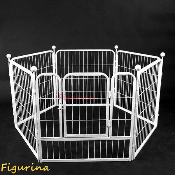 【発売日：2024年06月21日】【丈夫で安全】高品質な素材で作られており、しっかりとした構造で耐久性に優れています。ペットが安全に過ごせるように設計されています。【折り畳み式?カタチ変更可】この犬用サークルは頑丈な金属棒で接続されて、使用...