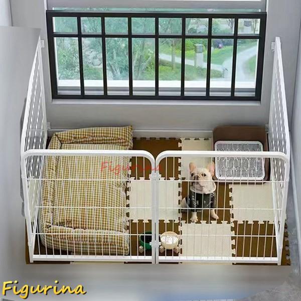 【発売日：2024年06月21日】【丈夫で安全】高品質な素材で作られており、しっかりとした構造で耐久性に優れています。ペットが安全に過ごせるように設計されています。【組み立て簡単】各パネルを金属棒で簡単に組み立てることができ、工具は必要あり...