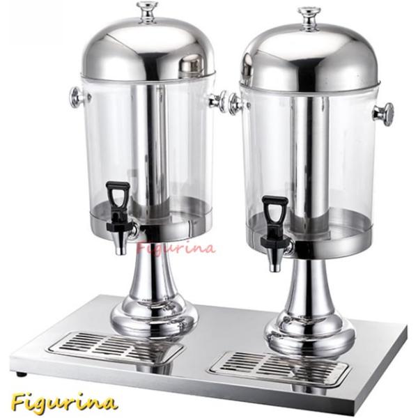 【発売日：2024年07月03日】耐食性と非滴下のステンレス鋼蛇口がスムーズな流れを実現。飲み物をこぼす心配がありません。円筒形の氷のチューブを入れて温度を一定に保ち、飲み物をしっかり冷たく保ちます。家族や友人とのイベントで活躍します。高品...