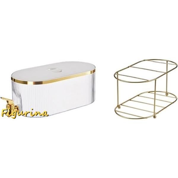 【発売日：2024年07月03日】高い密閉性で飲料を長期保存！広口設計で簡単に洗える便利さも◎高温にも強い！40度以上のお湯入れても安心の耐熱性ウォーターディスペンサー！自宅でお店のような雰囲気を楽しめる！オリーブオイルや果実酒などの保存に...