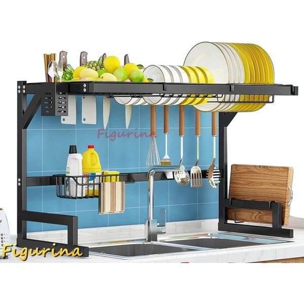 【発売日：2024年07月03日】【取り付けが簡単】固定サイズで取り付けが簡単で、シンクのサイズに合わせて選ぶだけでOK。説明書を読まなくても10分以内に取り付けられるので、ストレスなく設置することができます。【高品質素材】シンク上の食器乾...