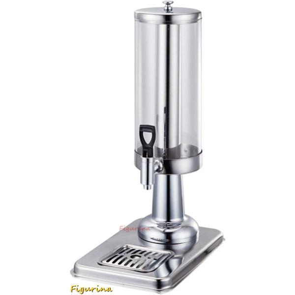 【発売日：2024年07月03日】漏れ防止?強靭！頑丈なバレル形状とステンレス製スピゴットで長くお使いいただけます。真夏の暑い日でも、いつでも冷たい飲み物を楽しめる！氷の円筒管を内部に組み込んだジュースディスペンサーで飲み物を冷たく保ちます...