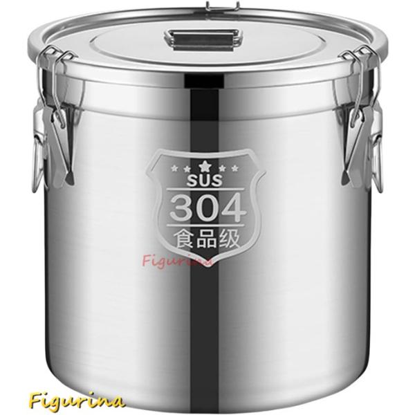 【発売日：2024年07月03日】ハンドバックルタイプの安全バックルで気密性バッチリ、操作も簡単シリアルからペットフードまで幅広い用途に対応、食品安全性にも配慮??【食品級健康素材】それは厚いと非常に頑丈なSUS 304ステンレス鋼で作られ...