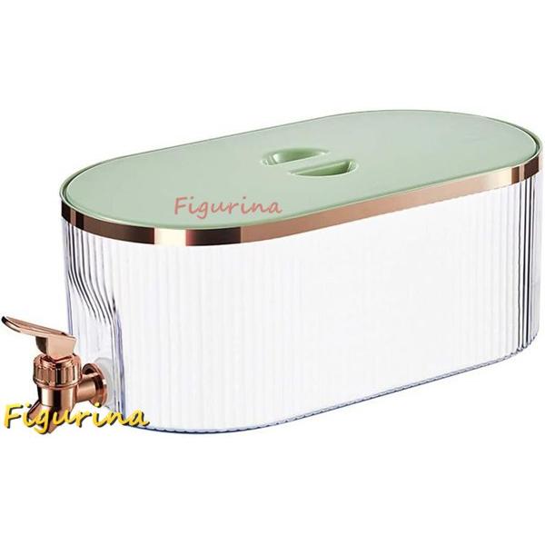 【発売日：2024年07月03日】様々なシーンに適用可能な蛇口付き冷たいやかん。カジュアルな集まりやオフィスでの使用に最適です。?高品質素材：この飲料ディスペンサーは、食品グレードのPP素材でできており、独特の臭いがなく、飲料と直接接触する...