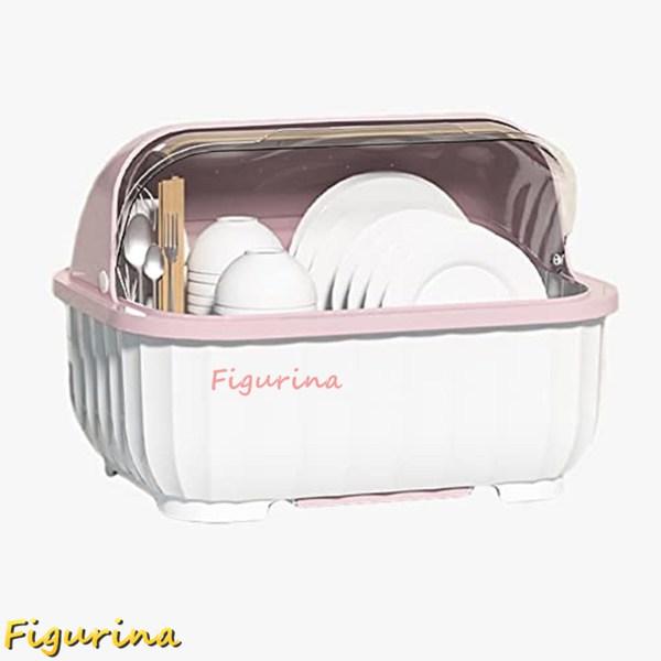 【発売日：2024年07月03日】下部の引き出し式ドリップトレーで掃除＆水の注ぎが楽々！【サイズ】S:35*26*28CM、M:39*29*30CM、L:44*33*33CM簡単に分類分けができ、綺麗に食器を整理整頓するのに非常に便利です。...