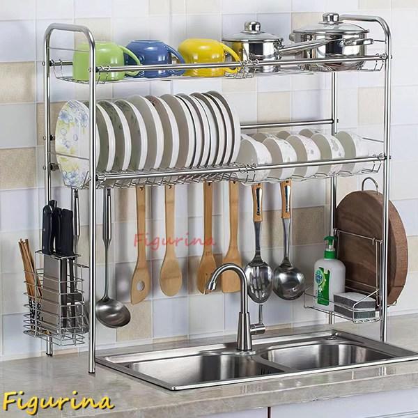 【発売日：2024年07月03日】収納しやすい：2段の収納スペースを使い分けることで、鍋や食器などの収納がスムーズに行えます。付属のフックやカバーなども収納可能です。【素材】シンクのドレンバスケットは高品質のステンレス製です。</li...