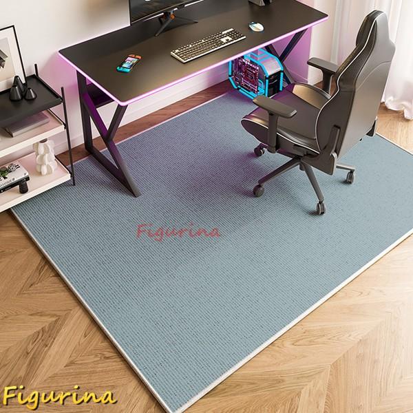 【発売日：2024年07月30日】【ズレない?傷防止マット】裏面に通常の樹脂ステッカーより滑りにくいTPR加工。床ヘしっかり吸着し、椅子を動かす際にズレにくく、床を傷や凹みから守ってくれる。椅子がスムーズに動かせ、より快適なテレワークを実現...