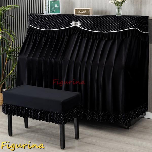 【発売日：2025年02月17日】【オススメ】大切なピアノの保護をしつつ、お部屋のアクセントにもなる素敵なアイテムです。また、ギフト/贈答品/プレゼントにもおススメです。【サイズ】ピアノカバー：間口148-153cm通用 、椅子カバー(一人...