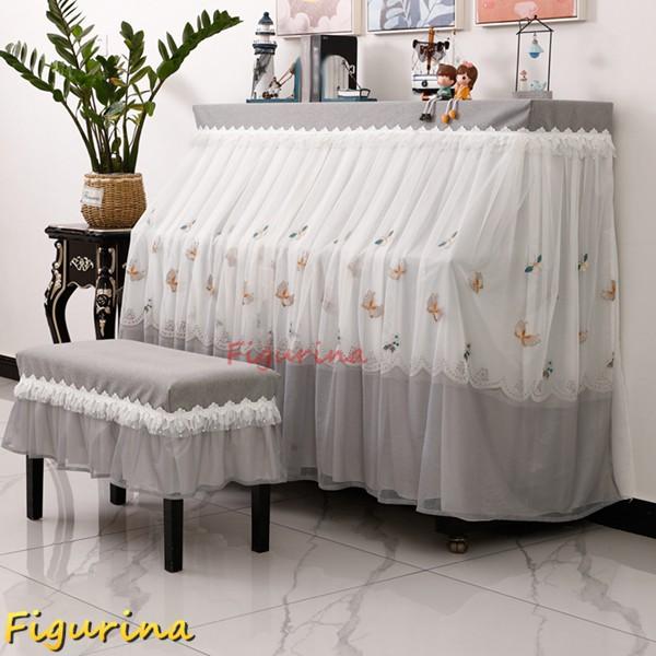 【発売日：2025年02月17日】【おしゃれ】繊細な花模様のレースが華やかで上品な雰囲気になります。独特の外観でしわになりにくてよい懸垂感を持つ。大切なピアノの保護をしつつ、お部屋のアクセントにもなる素敵なアイテムです。【サイズ】ピアノカバ...