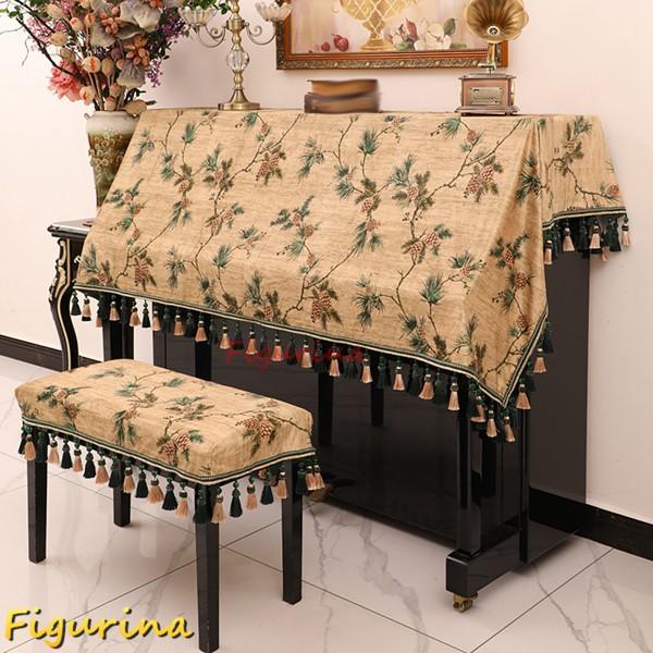 【発売日：2025年02月17日】【オススメ】上品で優雅な空間を演出するピアノカバーです。かわいいおしゃれなピアノカバーをお探しの方にオススメです。【サイズ】ピアノカバー：間口148-153cm通用 、椅子カバー(一人掛けタイプ)：長さ約5...