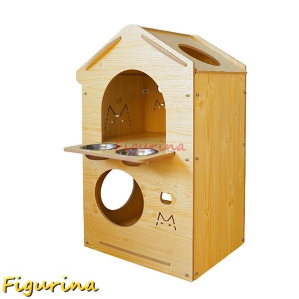 【発売日：2025年04月01日】【屋内外での多用途】屋内設定と屋外冒険の両方に最適なこの犬猫ハウステントは、ガレージ、パティオ、芝生、庭の納屋、または家の中のどの部屋など、さまざまな場所に設置できます。【木製】木製で作られたこのペットハウ...