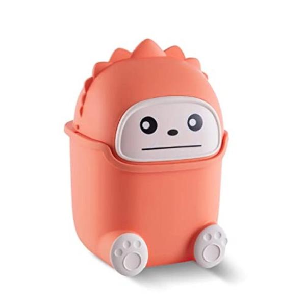 【発売日：2024年04月11日】無臭素材：デスクトップのゴミ箱はPP素材を採用しており、環境に無害で、洗うのに便利で、また臭いがない。フリップデザインのついた軽量なゴミ箱は、どこでも便利に使用できます。二重使用ができるため、デスク周りの整...