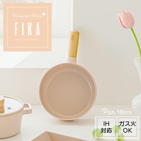 商品番号：09000476r（EK-FR-B18）寸法18cm表面加工セラミック塗装加工材質【本体】アルミニウム合金【貼り底】ステンレス鋼（クロム16%）【取っ手】天然木サイズ295×185×60(mm)木製ハンドル部分：90mm重量：約5...