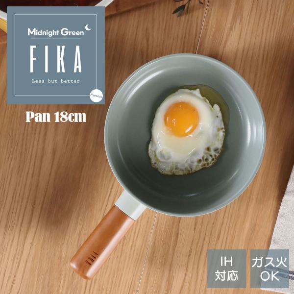 商品番号：09000481r（EK-FR-B18）寸法：18cm表面加工：セラミック塗装加工材質【本体】アルミニウム合金【貼り底】ステンレス鋼（クロム16%）【取っ手】天然木サイズ：295×185×60(mm)木製ハンドル部分：90mm重量...