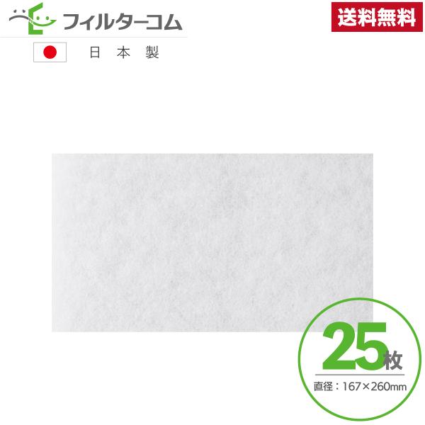 ●商品名：167×260（25枚）ナスタ（NASTA）キョーワナスタ VTE100／KS-VTE100F 対応品 換気口フィルター 給気口フィルター 24時間換気フィルター●サイズ：直径：167×260mm　厚み：5mm(±1mm)●入り数...