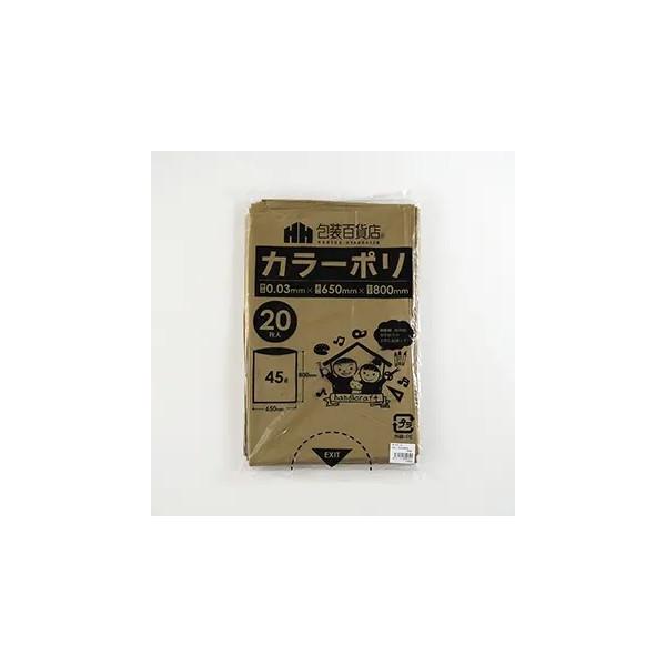 [商品詳細]材質：ポリエチレン カラー：金色（ゴールド）厚み：０．０３ミリサイズ：６５０×８００ミリ入数：２０枚/パック※パッケーッジ（外袋）デザインが変わる場合ございます。商品自体は変わりません。ご了承願います。[用途]・商品の仕分け、分...