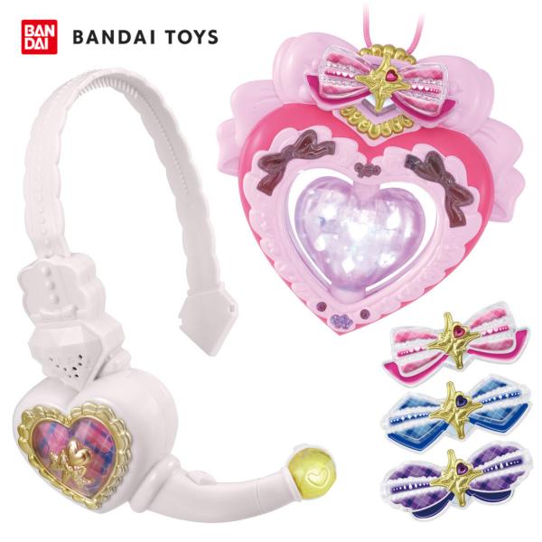 『キミとアイドルプリキュア♪』より、「キミとアイドルプリキュア♪アイドルハートブローチ＆アイドルハートインカムセット」が登場！このアイテムでアイドルプリキュアになりきれるスペシャルなセットです。「キミとアイドル変身 アイドルハートブローチス...