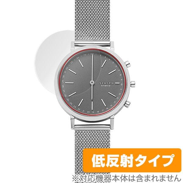 ポイント利用SKAGEN「HALD スチールメッシュ ハイブリッドスマートウォッチ SKT1409」に対応した映り込みを抑える液晶保護シート！低反射タイプ OverLay Plus(オーバーレイ プラス)！液晶画面の汚れやキズ付き、ホコリか...