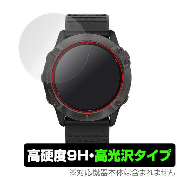 GARMIN「fenix 6X / fenix6X Pro Dual Power / fenix 6X Pro / fenix 6X Sapphire」に対応した9H高硬度の液晶保護シート！色鮮やかに再現する高光沢タイプ OverLay 9...
