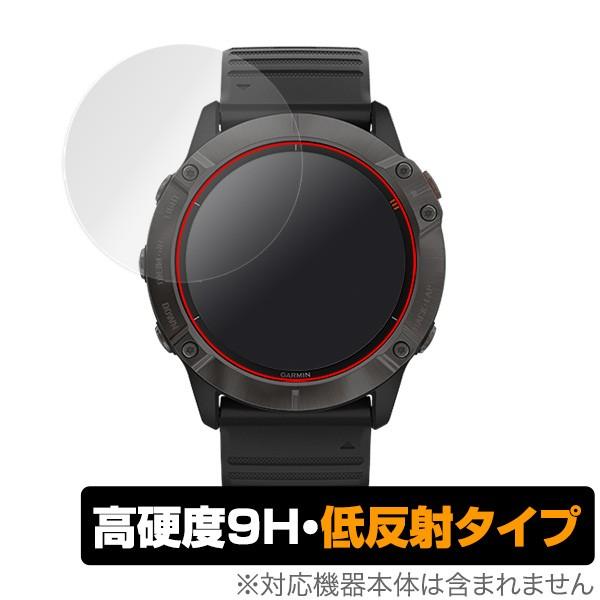 GARMIN「fenix 6X / fenix6X Pro Dual Power / fenix 6X Pro / fenix 6X Sapphire」に対応した9H高硬度の液晶保護シート！映り込みを抑える低反射タイプの OverLay 9...