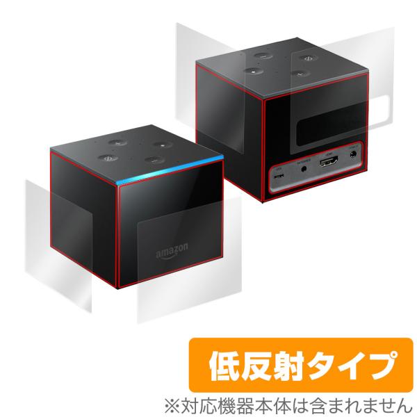 アマゾン「Amazon Fire TV Cube (第2世代 / 2019年11月発売モデル)」に対応した側面用保護シート！低反射素材を使用した OverLay Plus(オーバーレイ プラス)！側面の汚れやキズ付き、ホコリからしっかり保護...