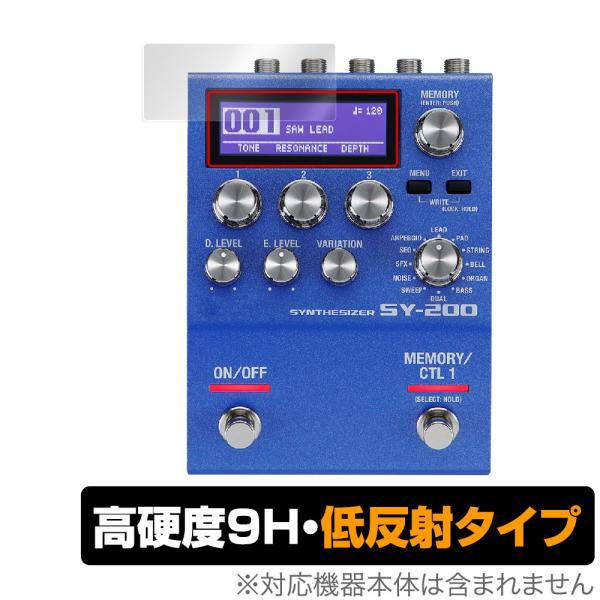 ボス「BOSS SY-200 Synthesizer」に対応した9H高硬度の液晶保護シート！映り込みを抑える低反射タイプの OverLay 9H Plus(オーバーレイ 9H プラス)！耐久性に優れた表面硬度9Hのシートでしっかり保護します...
